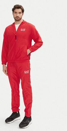 Emporio Armani Jogginganzug 8NPV08 PN4HZ 1451 Rot Regular Fit