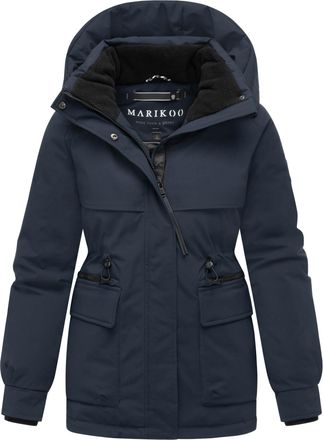 Marikoo Damen Winterjacke Shigaraa mit abnehmbarer Kapuze & Magnettaschen