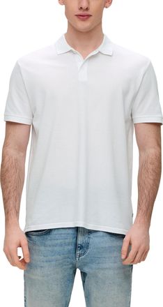 QS by s.Oliver Poloshirt mit Piquéstruktur