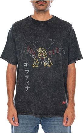 Dolly Noire Giratina Tee - Homme - Tops - Noir - Taille: S