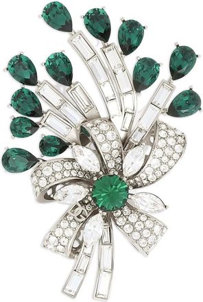 Dolce & Gabbana Brosche mit Schleife - Silber