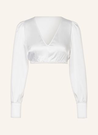 Sportalm Dirndlbluse Aus Seide weiss