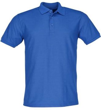 Fruit Of The Loom Polo 65/35 + sac en tissu MyShirt gratuit, Couleur : royal, XL