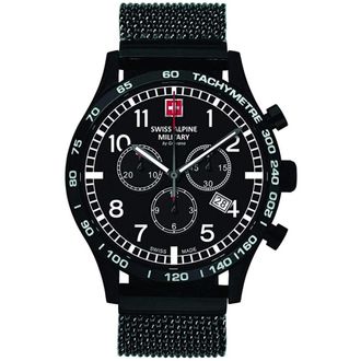 Swiss Alpine Military Montre pour homme 1746.9177 - Homme - Accessoires - Noir - Taille: ONE Size