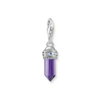 Thomas Sabo Sechseck Anh&auml;nger Silber Elegantes Design - - Accessories - Damen - Grau - ONE SIZE
