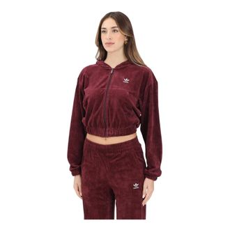 adidas Damen, Sweatshirts & Hoodies, Rot, XSGr&ouml;&szlig;e