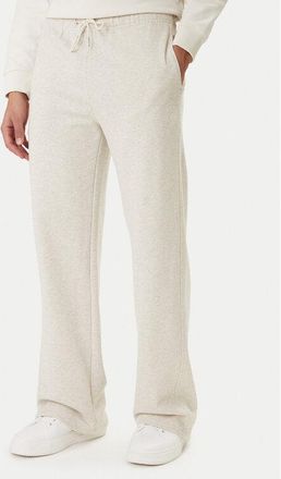 Calvin Klein Jeans Jogginghose Embossed Monologo LV047F206G Beige Wide Leg