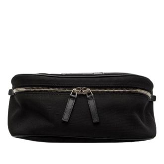 Gucci Sac banane en nylon Pre-owned - Femme - Pre-owned - Noir - Taille: ONE Size