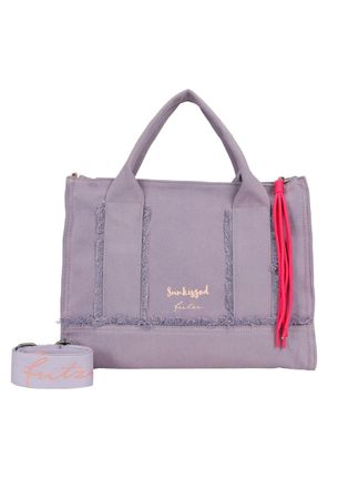 Fritzi Aus Preu&szlig;en Tote Bag Limited Washed Denim Washed Purple