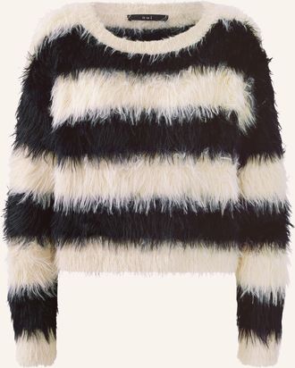 Oui Pullover schwarz