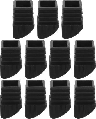 Holibanna KONTONTY 10 St&uuml;ck M&ouml;belbein Schutzkappen aus Kunststoff rutschfeste und Verschlei&szlig;feste Tisch und Stuhlbein Abdeckungen Sto&szlig;d&auml;mpfend und Flexibel f&uuml;r 