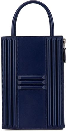 Herm&egrave;s Crossbody Bags - Tadelakt Kelly Cadena Handbag - Gr. unisize - in Blau - f&uuml;r Damen