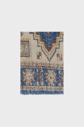 Gerard Darel Foulard imprim&eacute; en coton et modal - DARINA - Sable