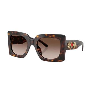 Dolce & Gabbana Lunettes de soleil carr&eacute;es - Femme - Accessoires - Brun - Taille: 54 MM