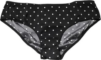 Dolce & Gabbana Femme, Sous-v&ecirc;tements, Noir, Taille: 38 FR Culotte Taille Moyenne