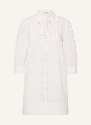 Reiss Reiss Kleid Gia Mit Lochspitze Und 3/4-Arm weiss