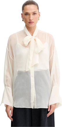 Twinset Damen, Blusen & Hemden, Beige, MGr&ouml;&szlig;e
