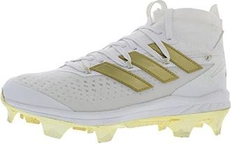adidas Adizero Afterburner 8 Nwv Mens Shoes Size 13, Color: White/Gold