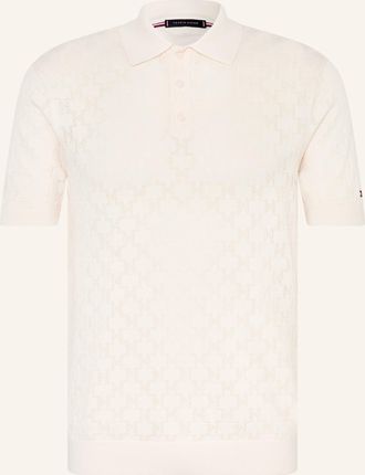 Tommy Hilfiger Strick-Poloshirt beige