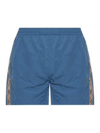 Burberry Short De Bain - Bleu