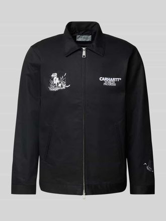 Carhartt Work in Progress Jacke mit Label- und Motiv-Stitching Modell DUCKS