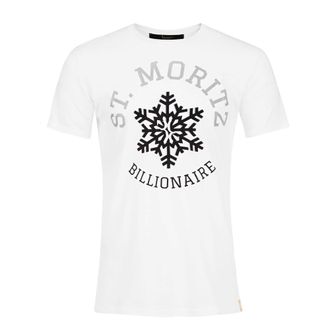 Billionaire Boys Club Homme, Tops, Blanc, Taille: 2XL T-shirt Col Rond MC Winter Club