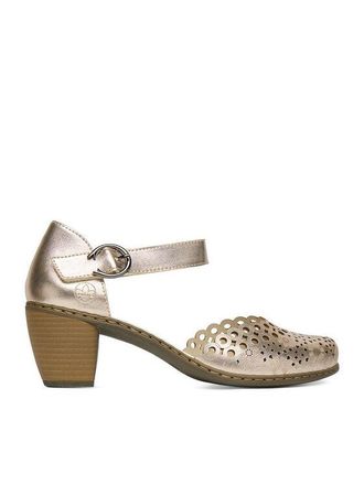 Rieker Halbschuhe CEO-40902-90 Goldfarben