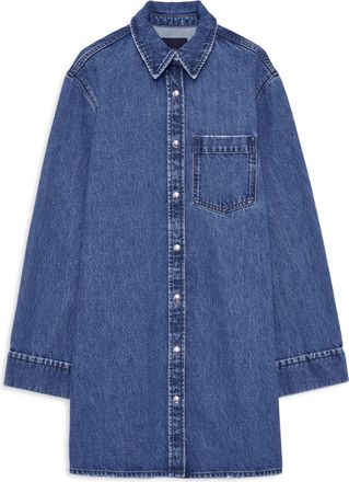 Anine Bing Robe Denim Mary Anine Bing