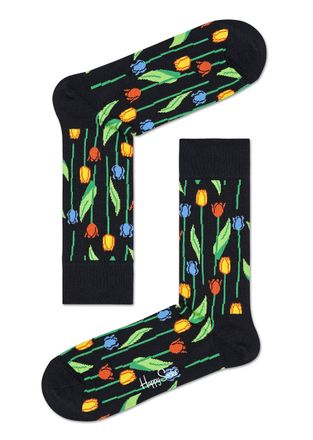 Happy Socks Gemischt farbenfrohe Geschenkbox an Baumwollsocken f&uuml;r M&auml;nner und Frauen, Tulip Sock 41-46