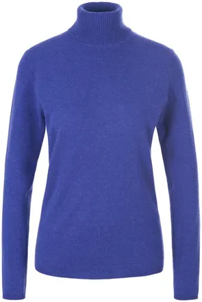 Peter Hahn Rollkragen-Pullover aus Schurwolle und Kaschmir Peter Hahn lila