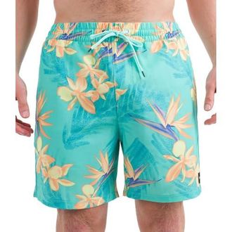 Hurley Cannonball Volley 17 Board Shorts, Tropical Mist 2, L Mens
