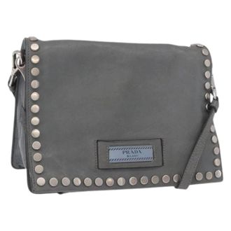 Prada Pre-owned Vintage Schultertasche - - Pre-owned - Damen - Grau - ONE SIZE