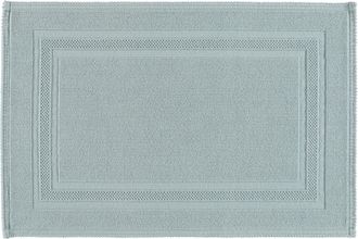 Rhomtuft Badteppich Gala eckig 60 x 90 cm Farbe: aquamarin