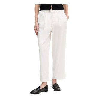 Marc Aurel High Waist Chinos - - Trousers - Damen - Wei&szlig; - L