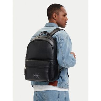 Calvin Klein Rucksack Calvin Klein Bold Logo Webbing LV04D3417G Schwarz