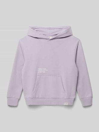 Garcia Hoodie mit Label-Detail