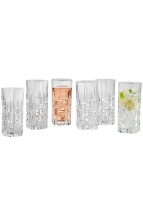 Novel Gl&auml;serset Cubetti, Klar, Glas, 6-teilig, 300 ml, Lfgb, Essen & Trinken, Gl&auml;ser, Gl&auml;ser-Sets