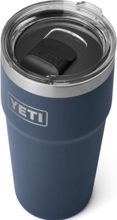 Yeti Rambler Stapelbarer Becher Mit MagSlider Deckel, Navy, 20 oz (591 ml)