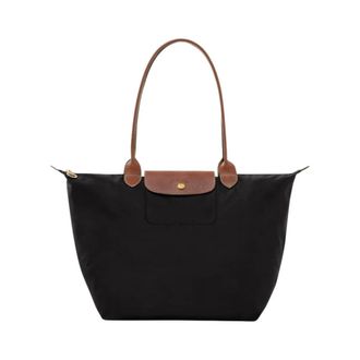 Longchamp Femme, Sacs, Noir, Taille: ONE Size Le Pliage Original Sac Bandouli&egrave;re
