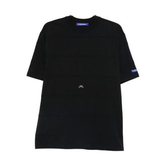 A-Cold-Wall* A-Cold-Wall, Homme, Tops, Noir, Taille: XL T-Shirt &agrave; logo imprim&eacute;