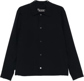 Herno Homme, Chemises, Noir, Taille: 5XL Outerwear Herno