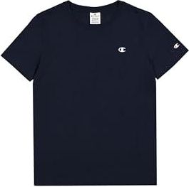 Champion Legacy Basics W Light Cotton Jersey S-s Regular Crewneck T-Shirt, Bleu Marine, XX-Large Femme