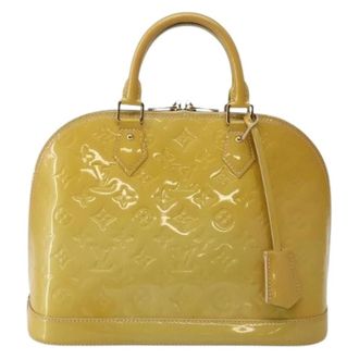 Louis Vuitton Pre-owned Alma Handbag - Femme - Pre-owned - Jaune - Taille: ONE Size