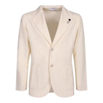 Lardini Herren, Jacken, Wei&szlig;, 2XLGr&ouml;&szlig;e