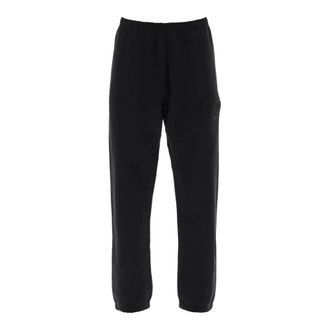 Moncler Roc Nation Jogginghose mit Patch-Logo - - Trousers - Herren - Schwarzk - XL