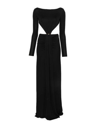 Elisabetta Franchi Robe Au Genou - Noir
