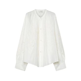 Forte_Forte Femme, Blouses et Chemises, Blanc, Taille: 38 FR Chemises