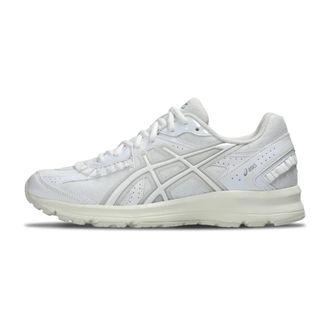 Asics Wei&szlig;e Cream Sneakers Minimalistisches Design - - Shoes - Damen - Wei&szlig; - 37 1/2 EU