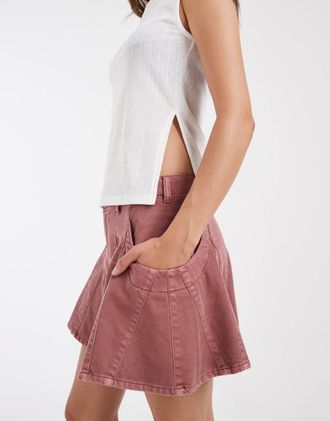 Free People Song and Dance - Shorts in Zedernholzbraun