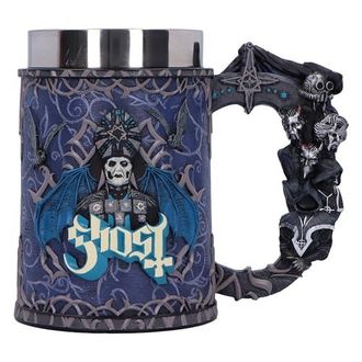 Nemesis Now Ghost Papa Emeritus Evolution Bierkrug, 15,5 cm, Harz, offizielles Geisterartikel, Geisterband-Bierkrug, gegossen aus feinstem Harz, fachm&auml;nnisch hand